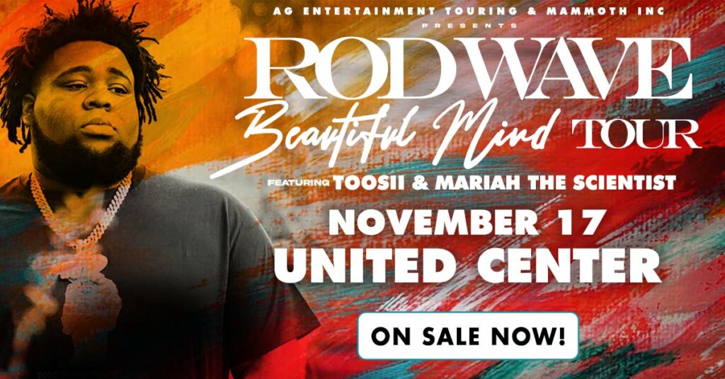 Rod Wave’s Beautiful Mind Tour is Close to Selling Out – Grab Tickets ...